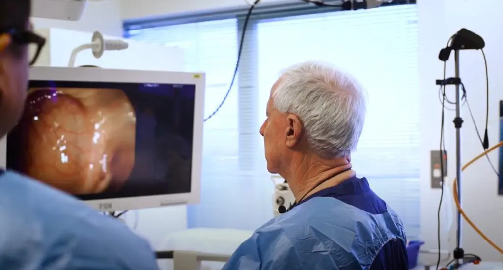 Colonoscopy Videos Being Performed
