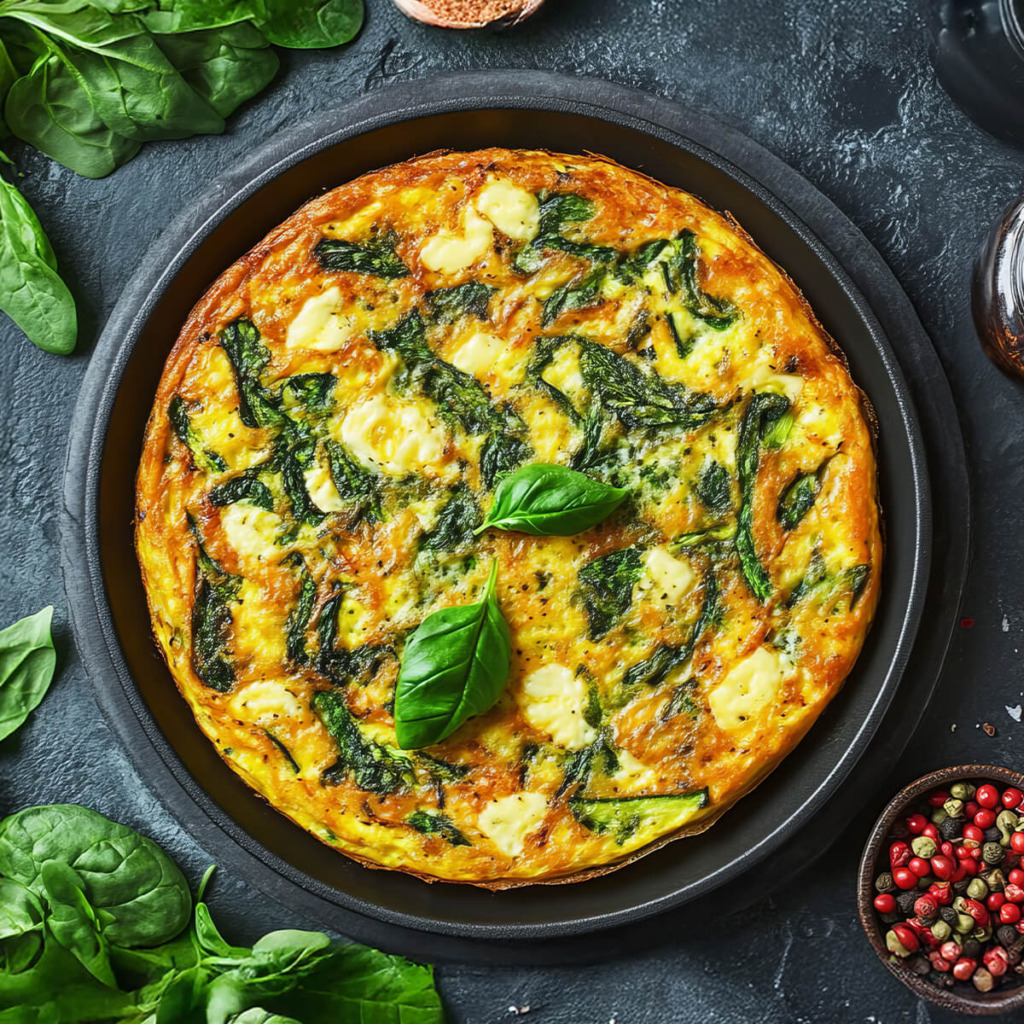 Vegetable and cottage cheese slice - Bowel Cancer Australia